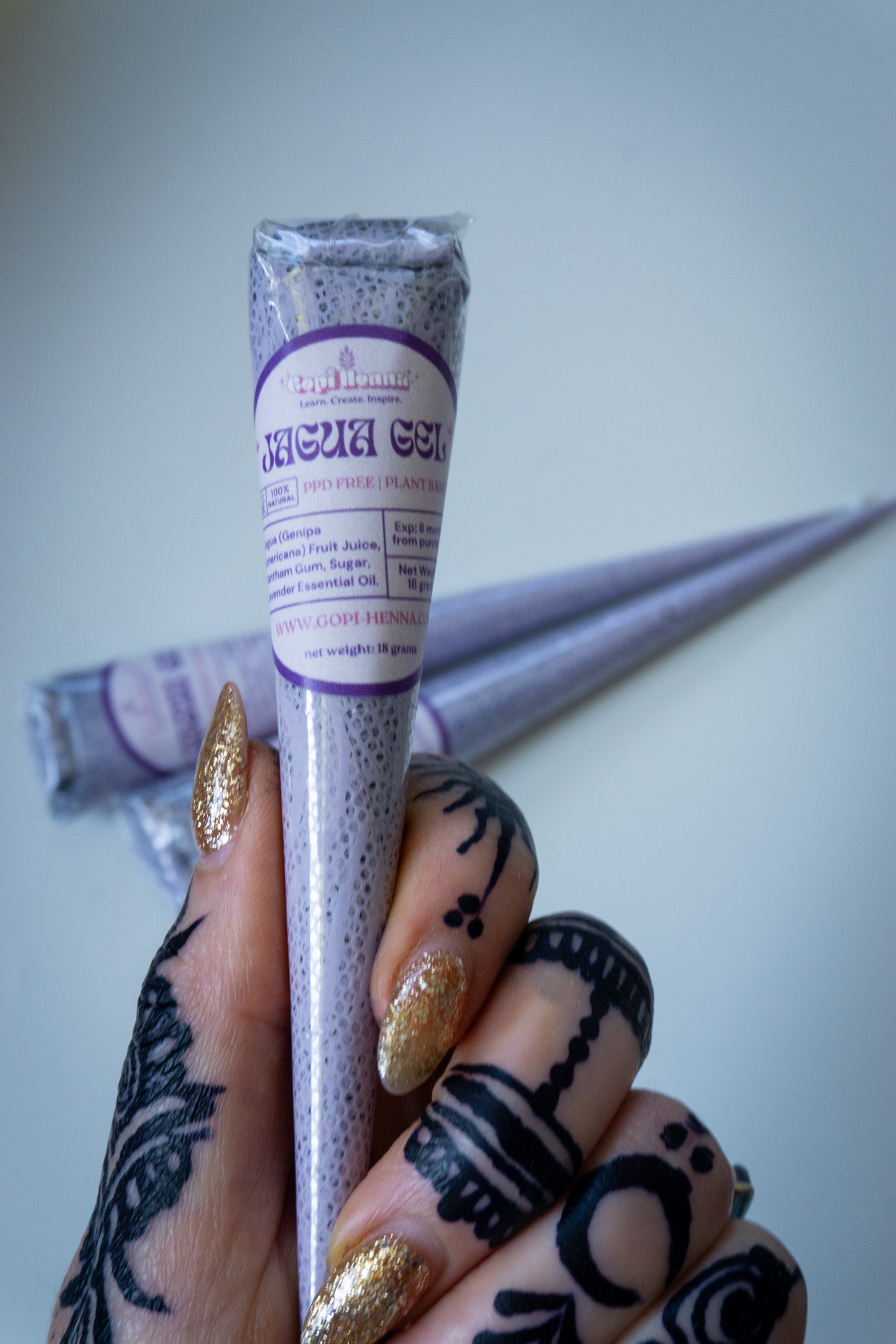 Jagua Gel | Tattoo Stain | 20 grams Each – Gopi Henna
